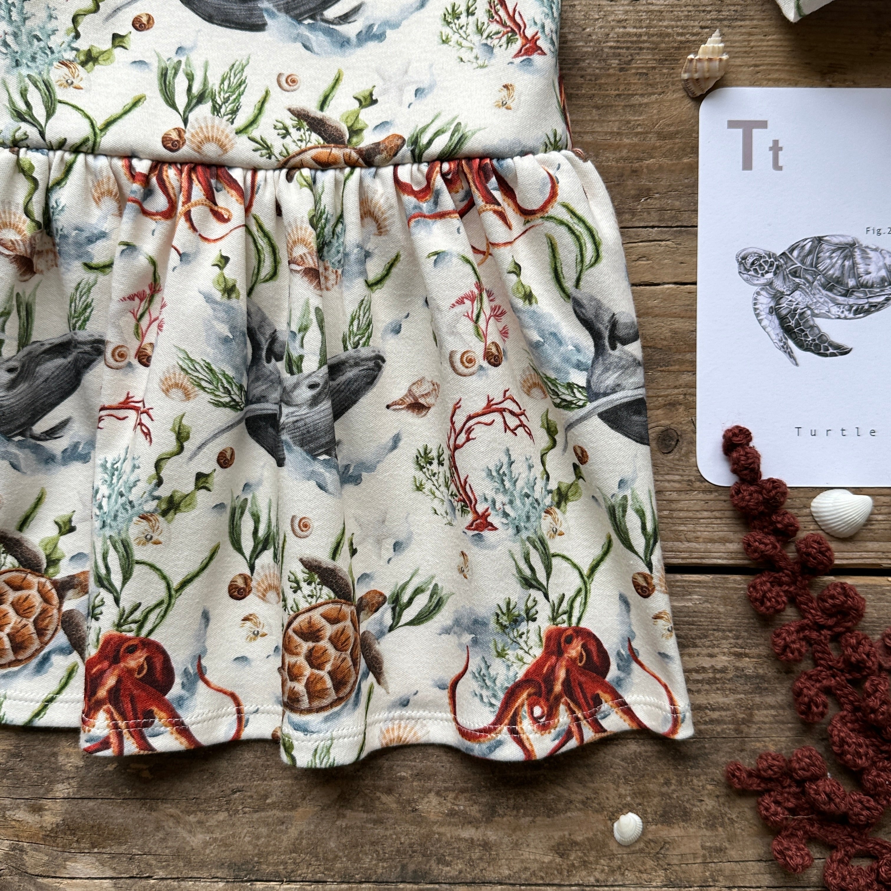 Sea Creatures Dress – LoveBeeBaby
