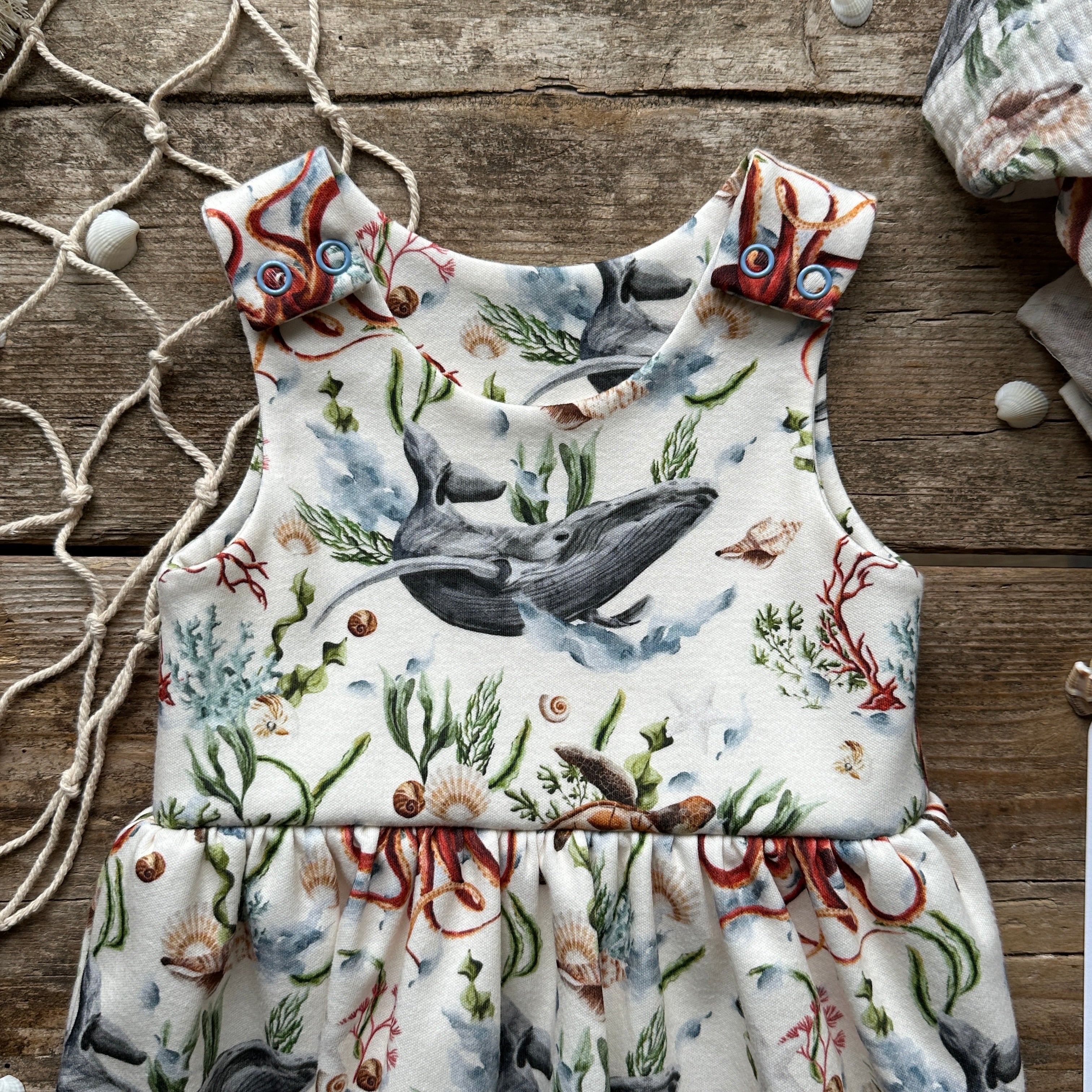 Sea Creatures Dress – LoveBeeBaby