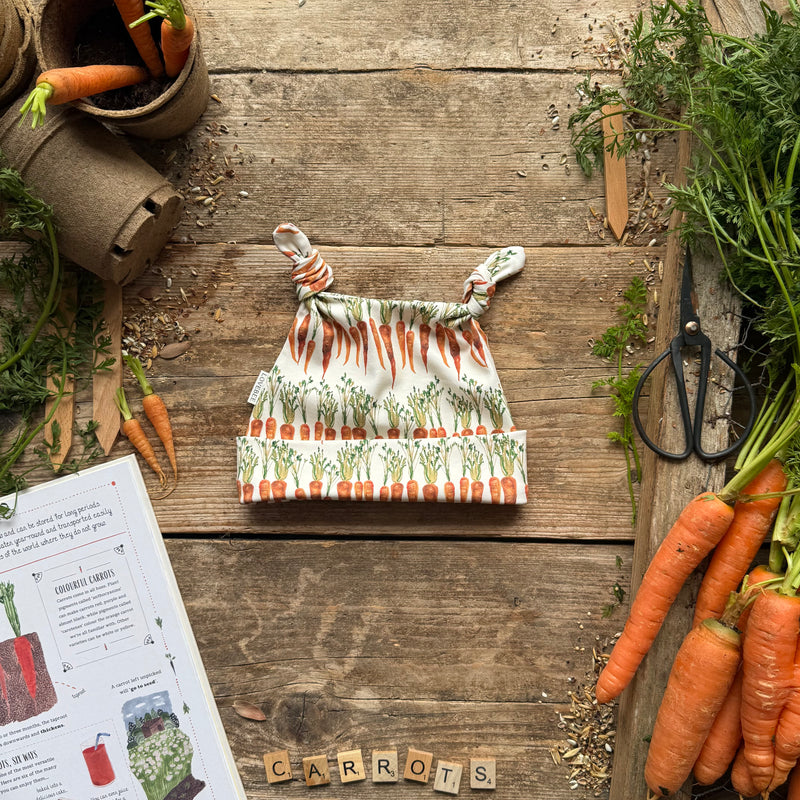 Carrot Row Knotted Hats – LoveBeeBaby