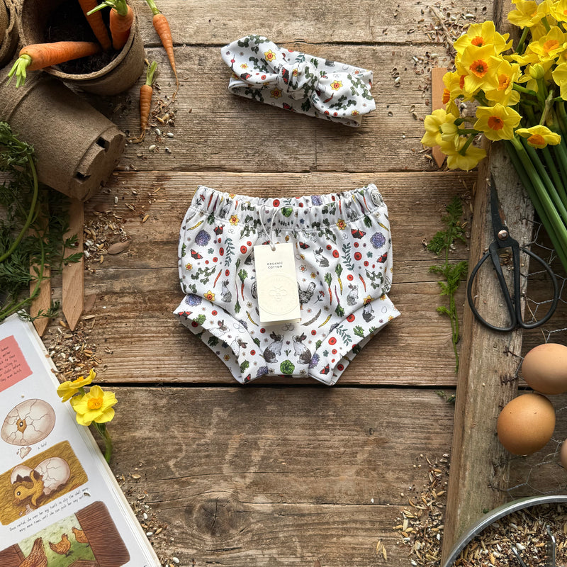 Hop, Skip & Grow Knot Bow Headband – LoveBeeBaby