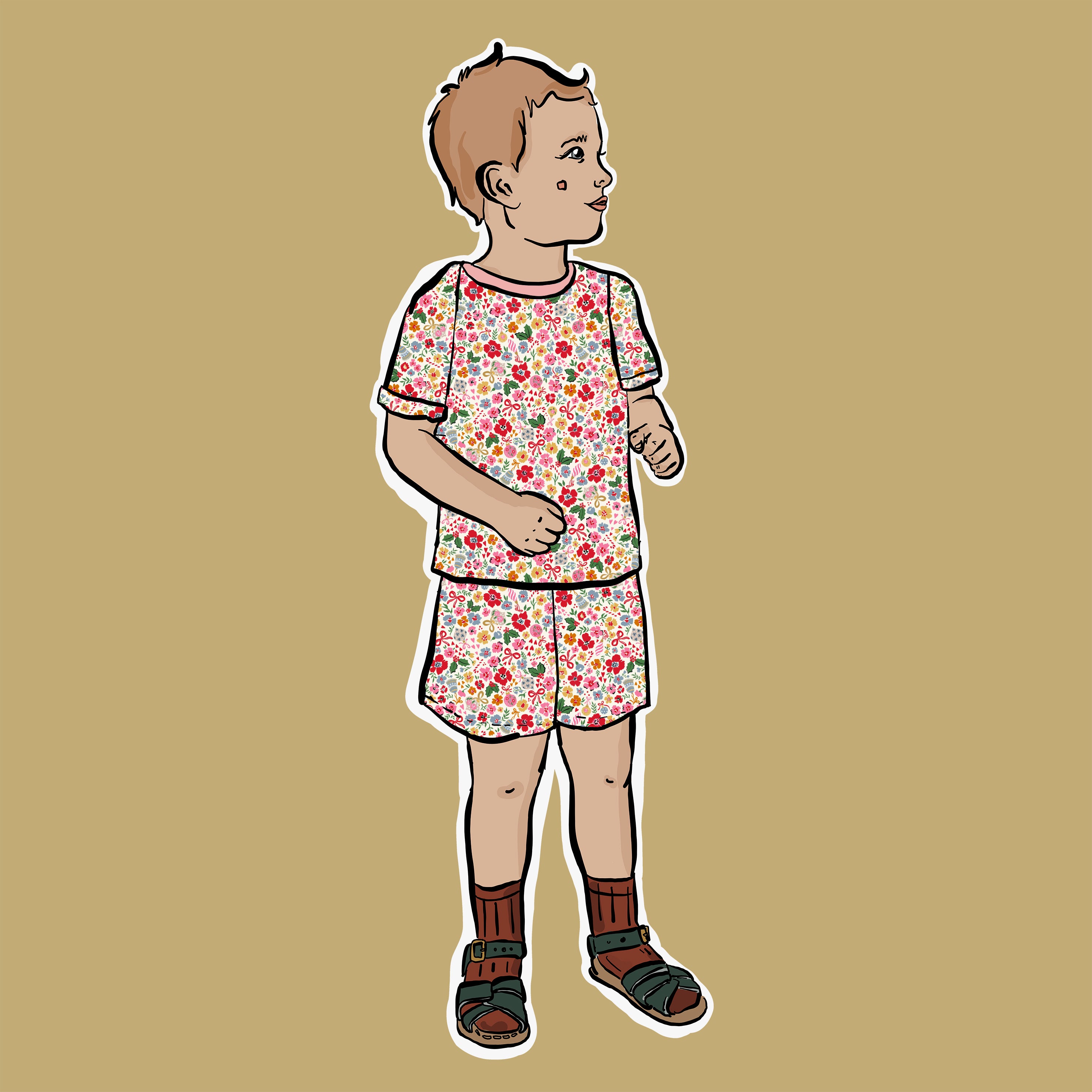 Merry Meadow Short Set – LoveBeeBaby