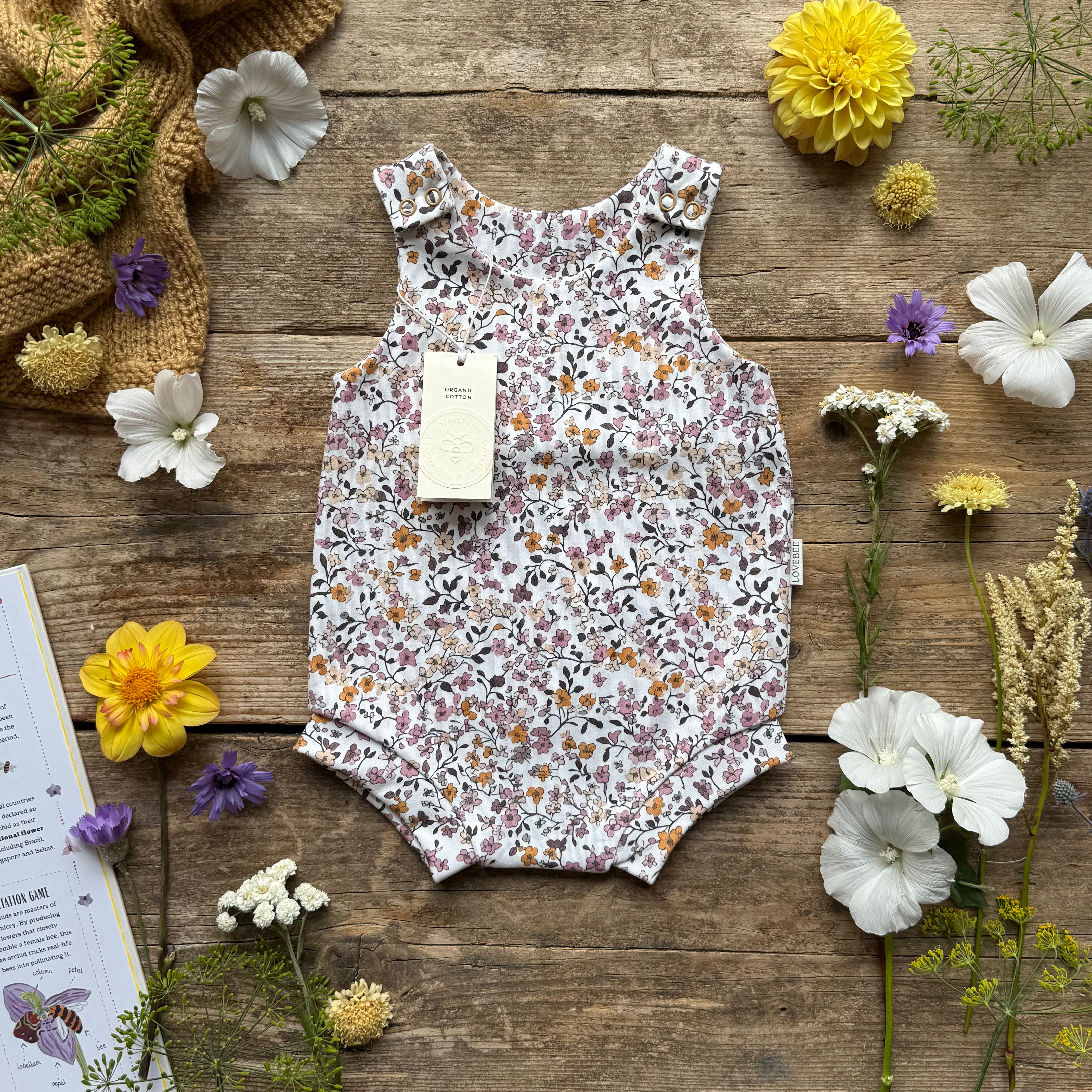 Petal Breeze Bloomer Romper | Stock – LoveBeeBaby