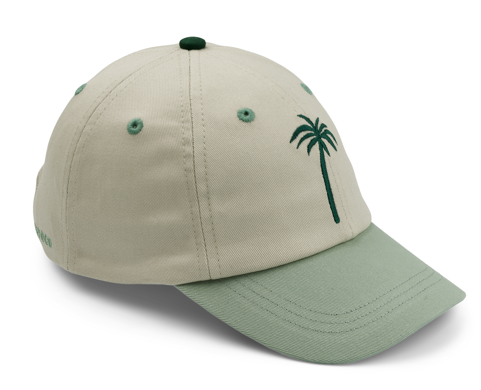 Danny Cap | Palm Tree- Dusty Mint – LoveBeeBaby